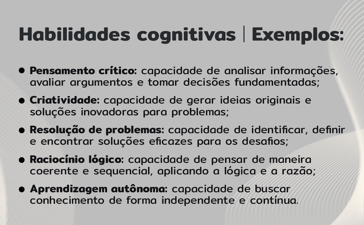 Habilidades cognitivas, socioemocionais e comportamentais - Colégio Planck Habilidades cognitivas, socioemocionais e comportamentais - Colégio Planck
